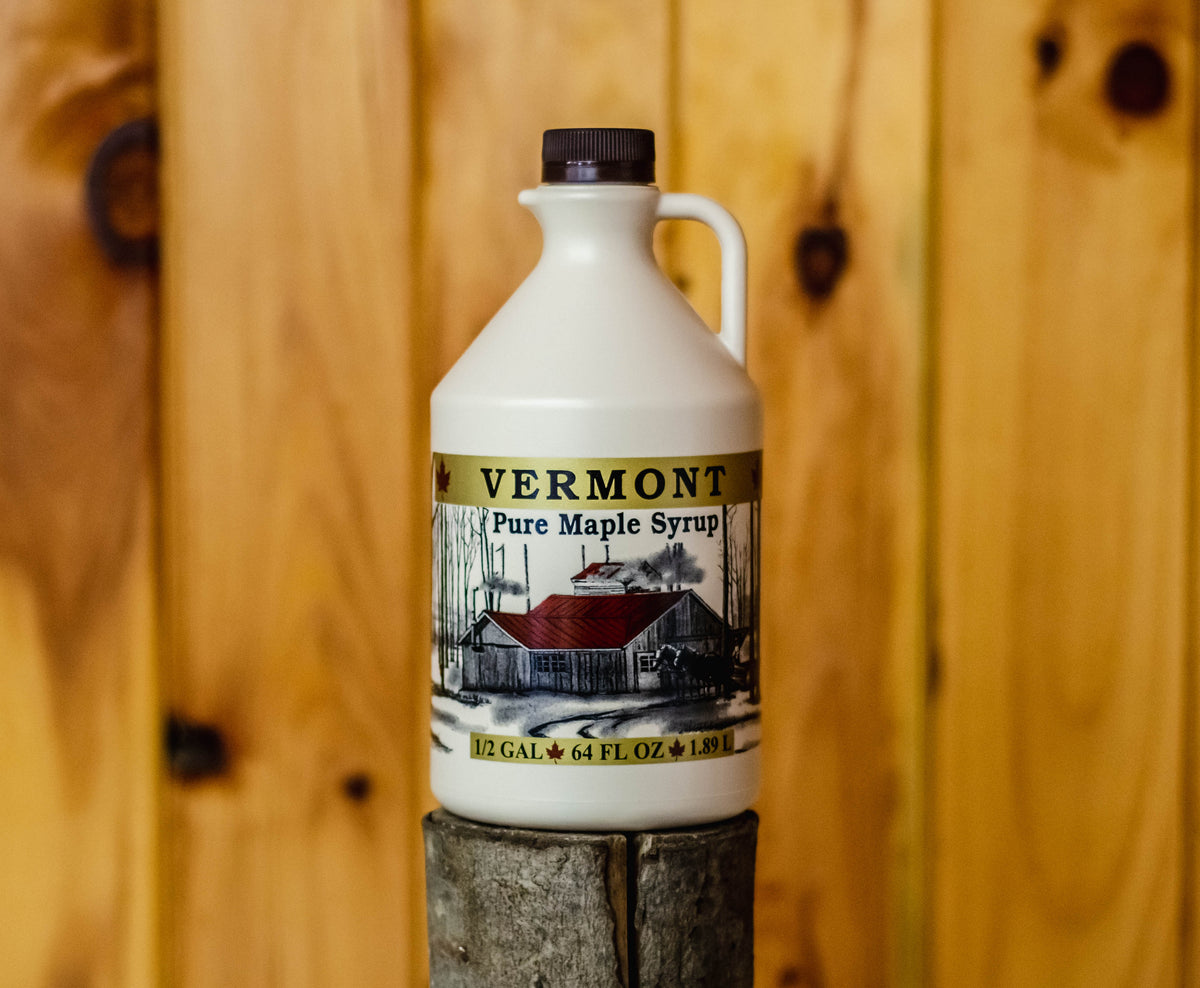 1 Gallon Pure Vermont Maple Syrup – Vermont Pleasant Valley Maples